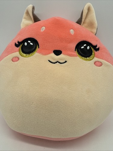 Ty Squish A Boos Roxie Plush Pink Fox Super Soft Pillow Stuffed Animal ...