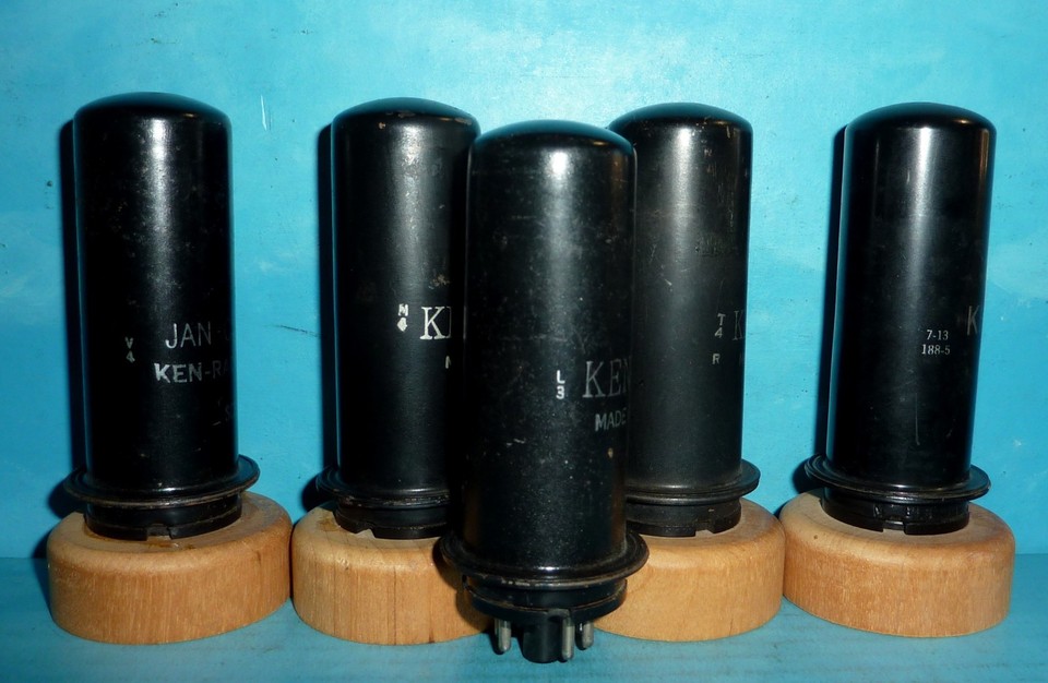 Lot 5 Ken-Rad 6L6 Metal Tubes Tested | eBay