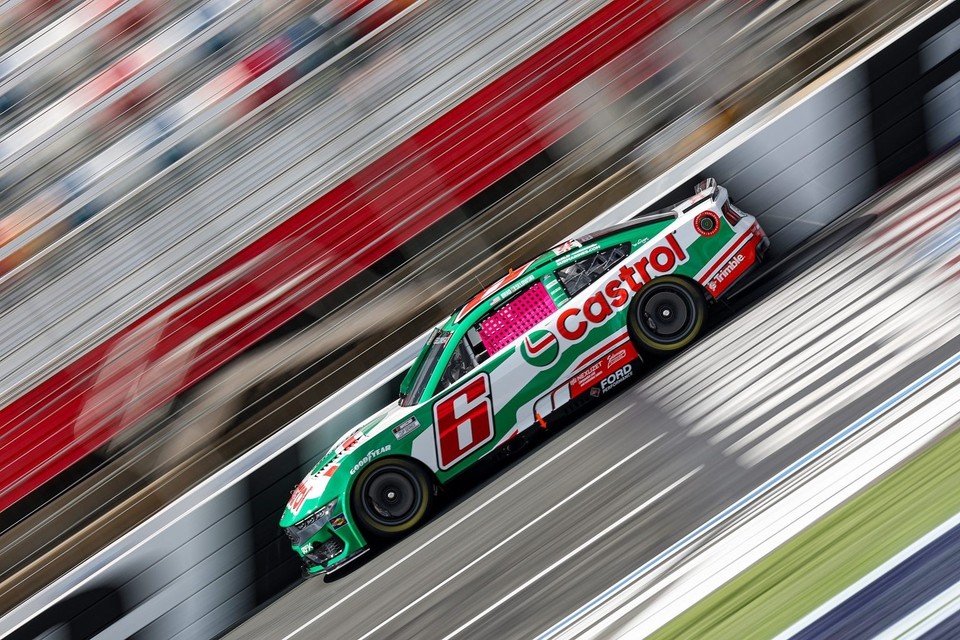 NASCAR #6 Brad Keselowski 2025 Race Used Castrol Qtr. Panel | eBay