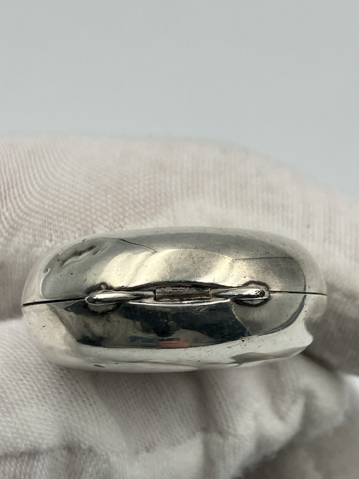 Victorian Silver Sovereign Holder w/ Owners Monogram Hallmarked 1888 17 ...