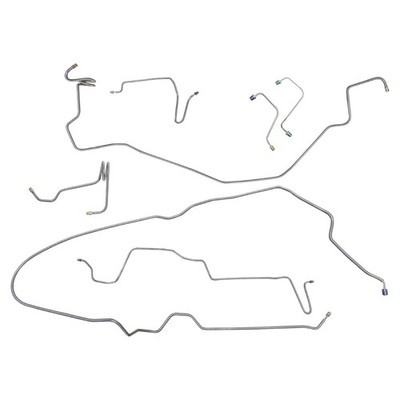 Brake Line Kit Factory 4 Wheel Disc Tubes 1981 Pontiac Firebird Trans ...