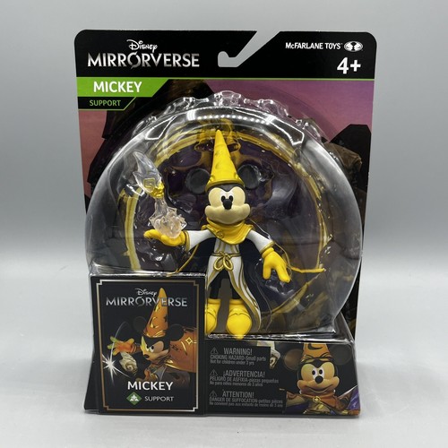 Disney Mirrorverse Mickey Mouse Support 4.5" Figure Collector's Card ...