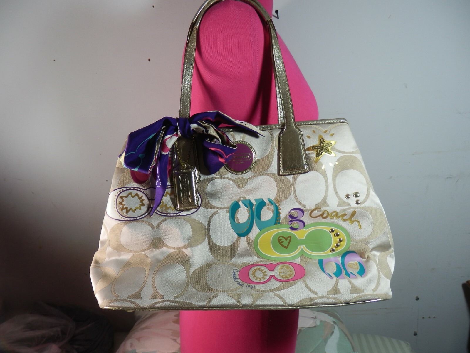 Coach Shoulder Bag No. E1169-F17575 | eBay