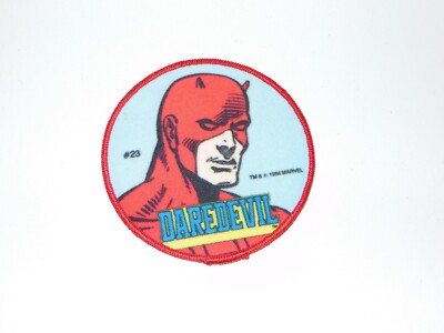 DAREDEVIL SEW ON PATCH MARVEL COMIC GROUP 1984 RARE! NEW! | eBay