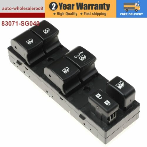 83071-SG040 NEW Master Power Window Switch Fits For Subaru Forester ...
