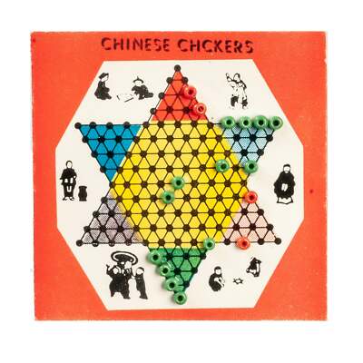 1:12 Dollhouse Miniature Chinese Checkers AZ B0443 | eBay