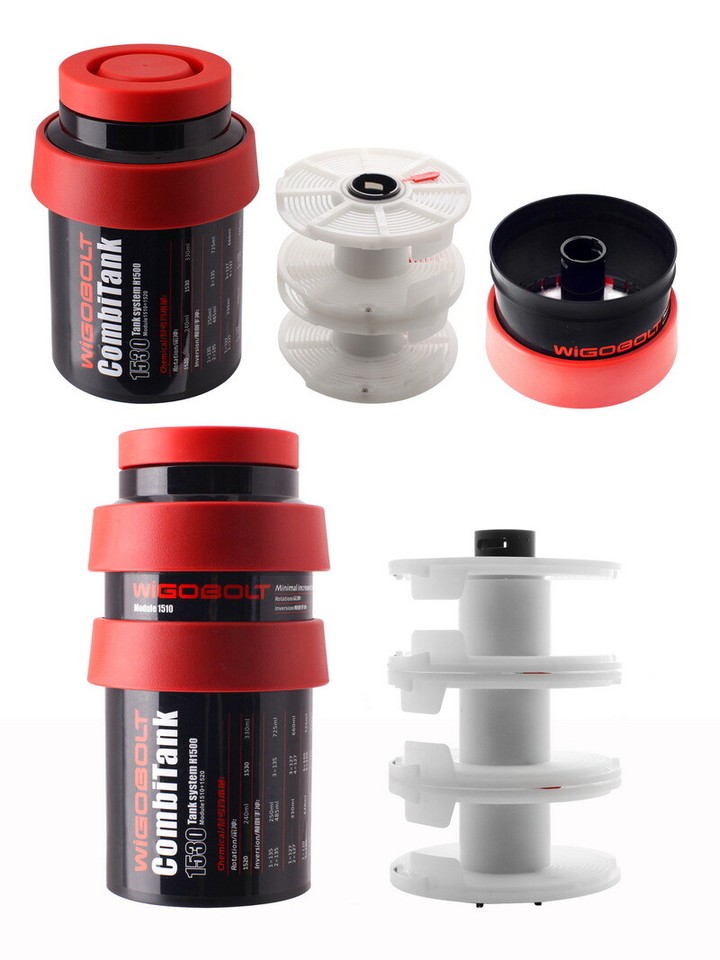 Extended Film Developing Tank 3 Spirals 120 35 4x5 B/W Darkroom ...