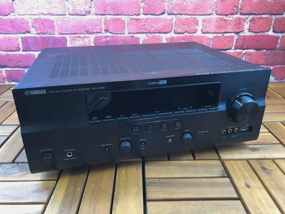 YAMAHA RX-V1065 Natural Sound AV Receiver USB HDMI TV CD DVD RADIO - NO ...