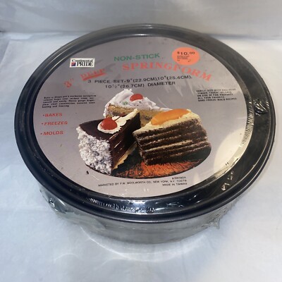 3" Deep "Springform" Cake Pans, Set of 3 | eBay