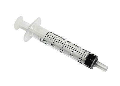 2ml / 2.5ml Sterile Syringe Rays™ Plastic Syringe NHS Medical clinical ...