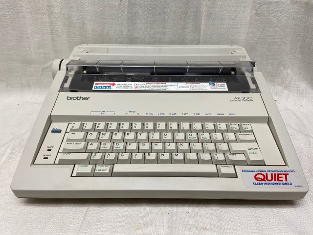 Brother Ax-300 Electronic Typewriter for sale online | eBay