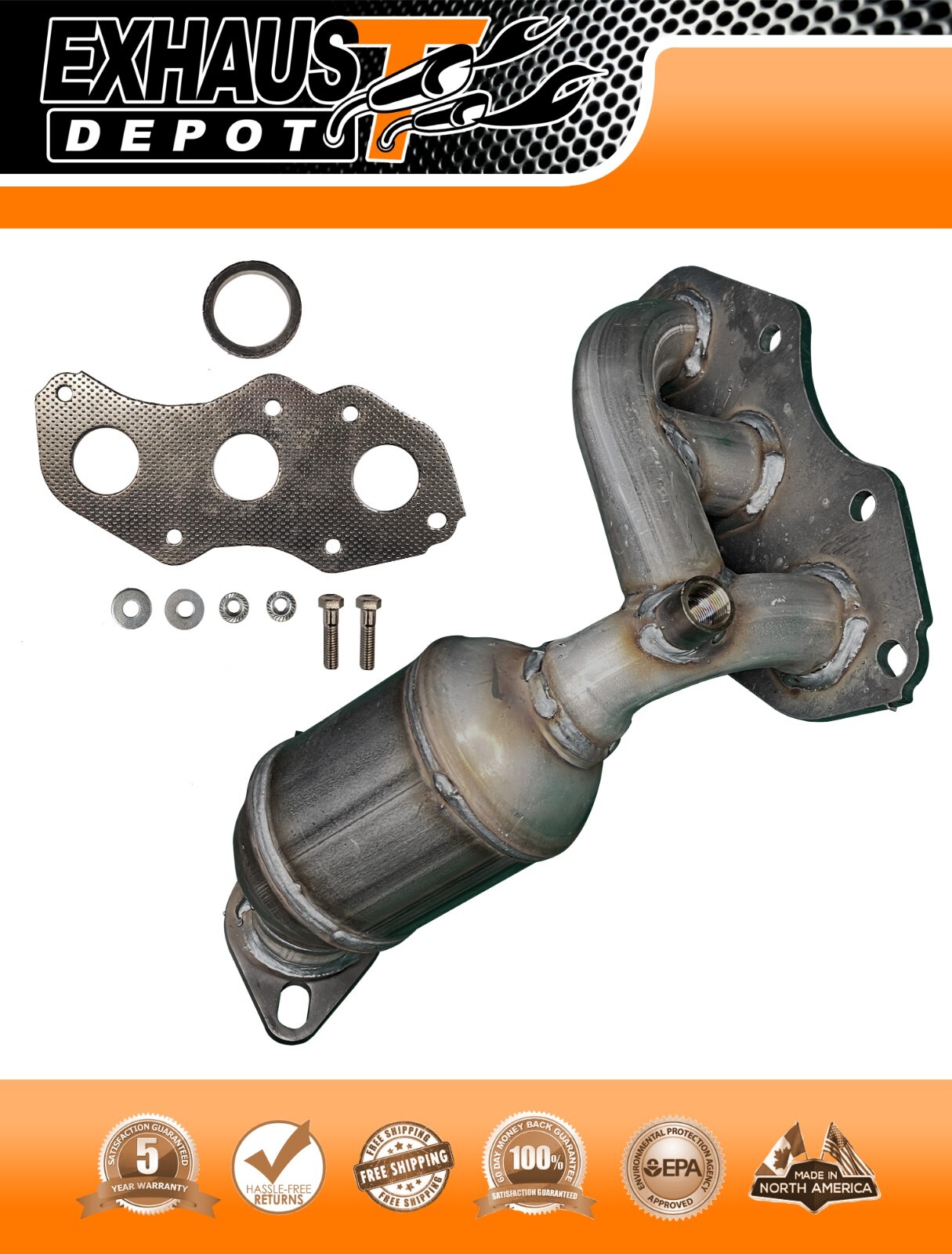 Manifold Catalytic Converter For 2007-2012 Lexus ES350 3.5L Bank 2 | eBay