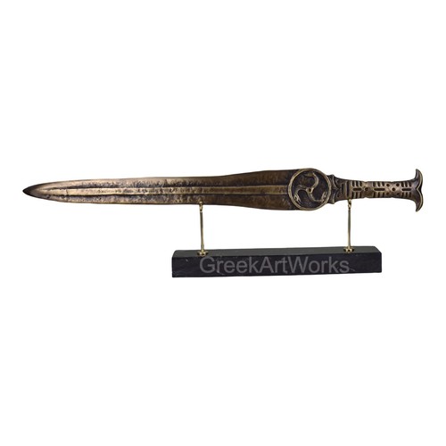 Perseus Sword Medusa Ancient Greek Real Bronze Metal Art Sculpture ...