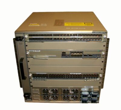Cisco Catalyst C6807-XL Chassis with C6800-SUP6T, C6800-48P-SFP, C6800 ...
