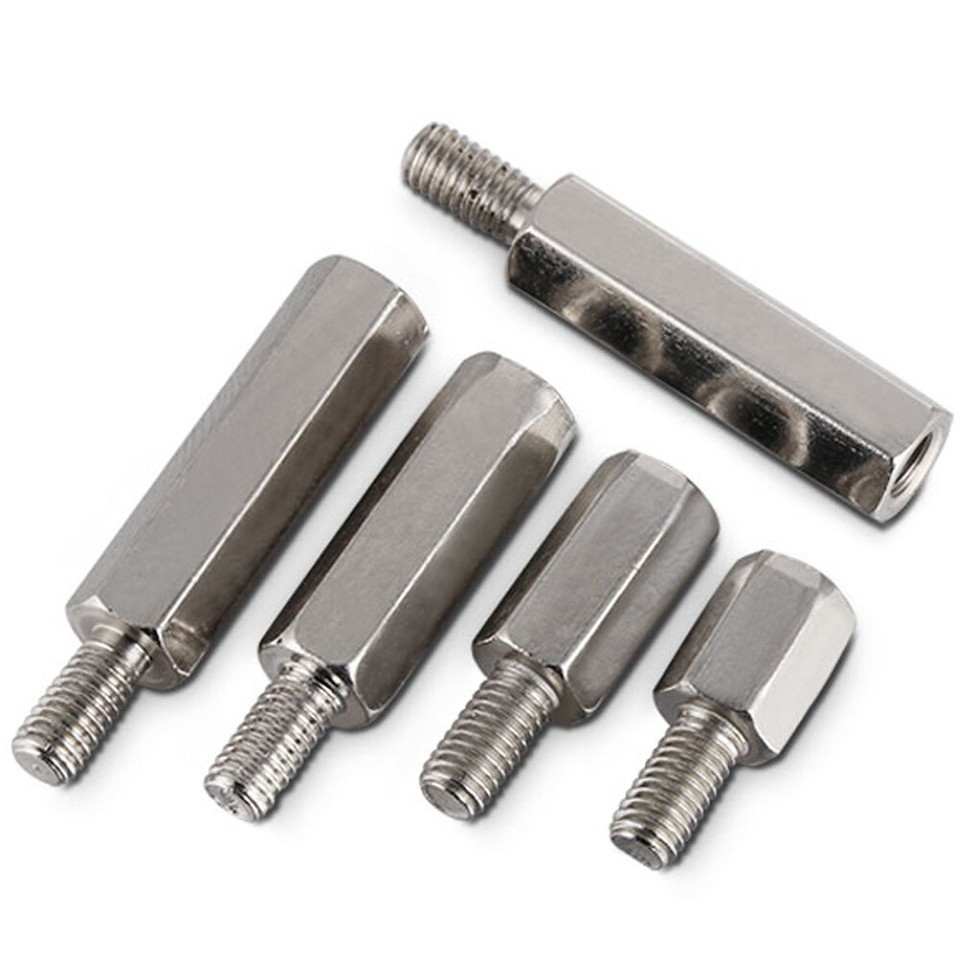 M8 + 10mm Male-Female Stainless Steel Hex Column Standoff Support ...