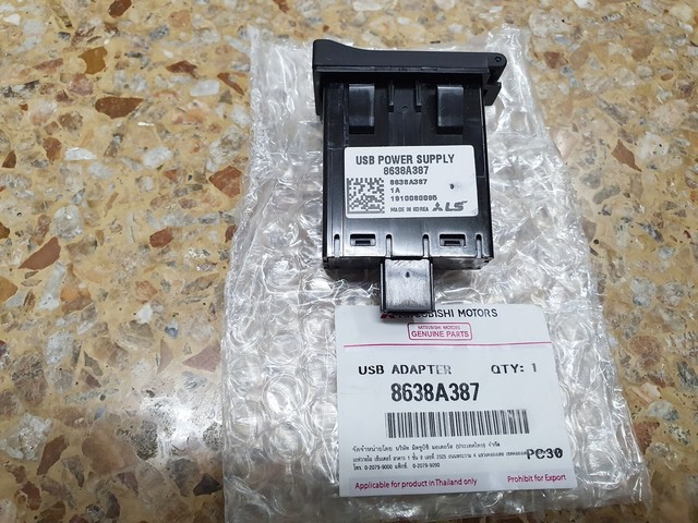 8638A387 USB Power Supply for Mitsubishi PAJERO Sport for sale online ...