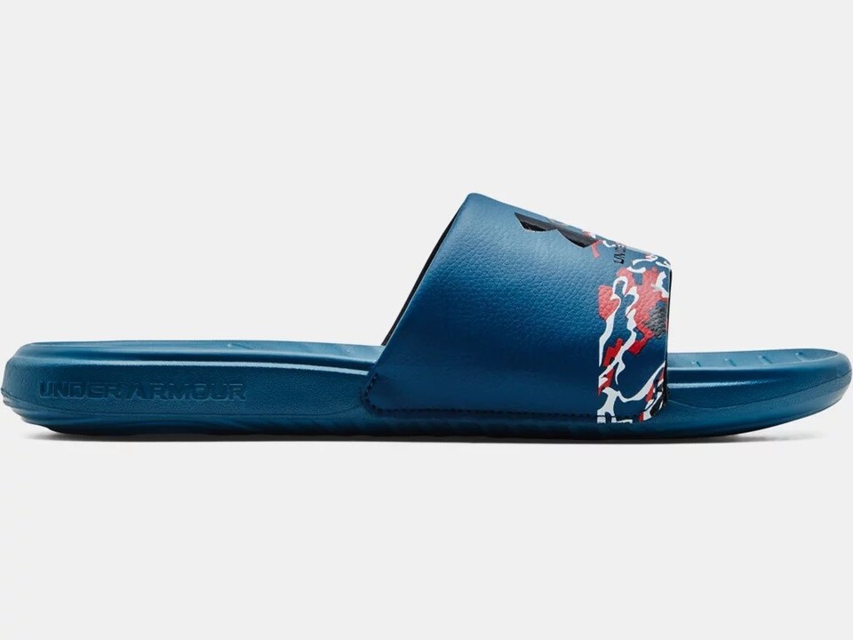 Under Armour Men's UA Ansa Graphic Fixed Strap Slides Sandals Many ...
