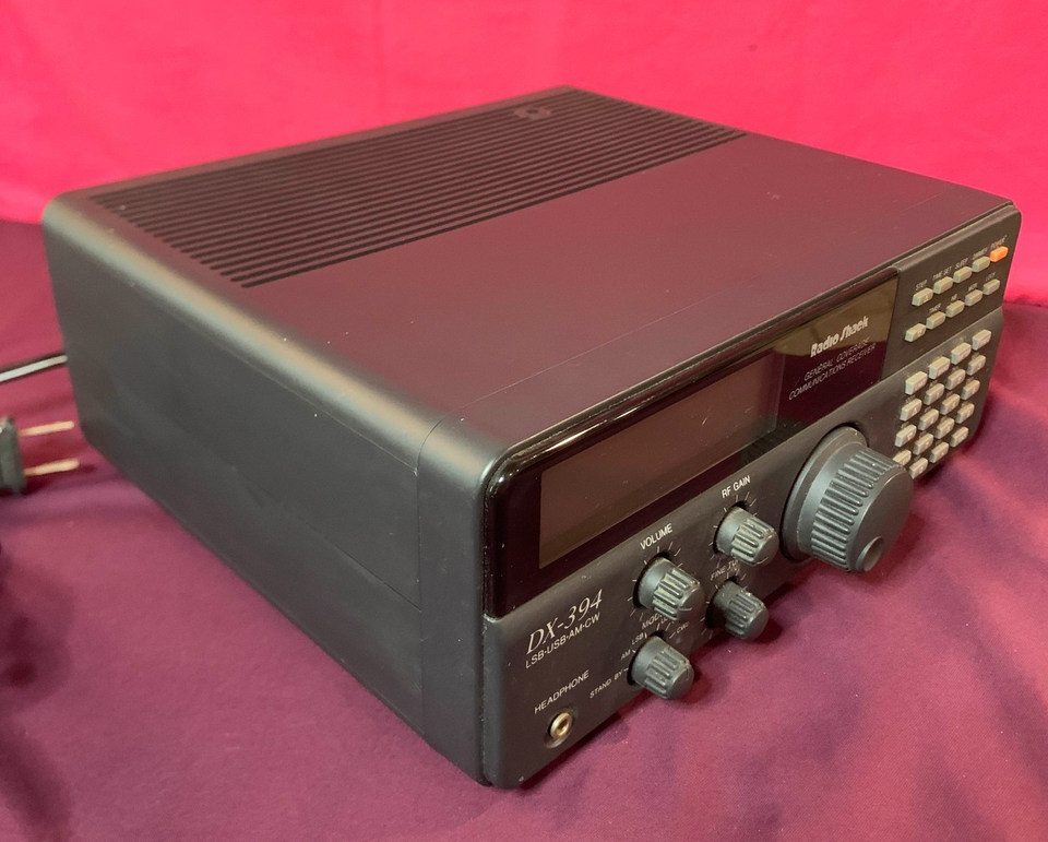 RARE! Radio Shack DX-394 LSB-USB-AM-CW General Coverage Communications ...