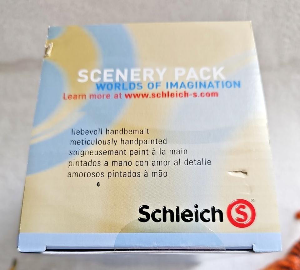 Schleich Scenery Pack Farm Animals + Chickens + Tiger + Leppard | eBay