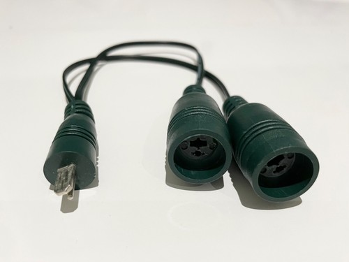 **AS NEW ** 24V Low Voltage Y-splitter for Christmas String Lights ...
