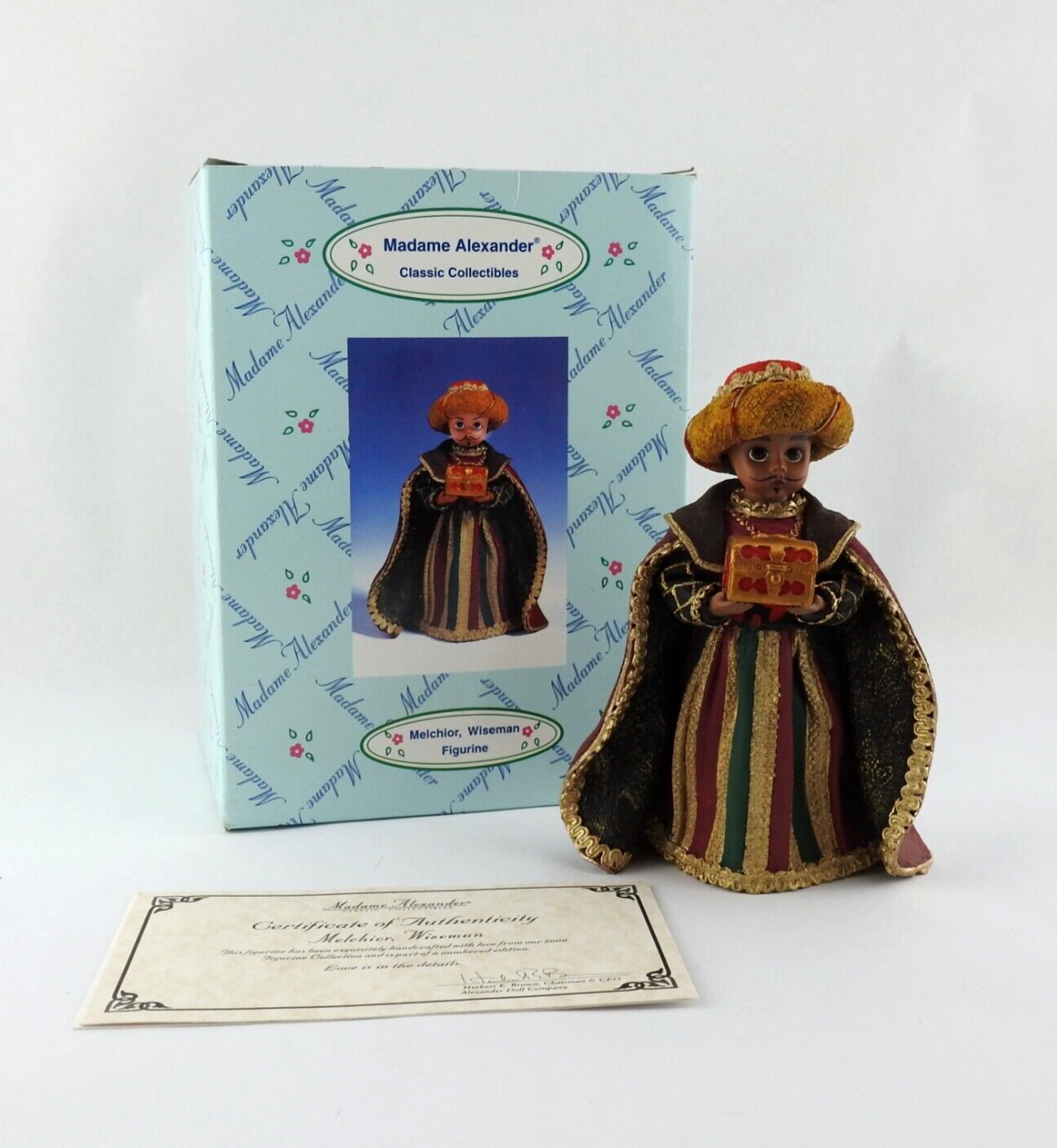Madame Alexander Classic Collectibles Nativity Set MELCHIOR Wiseman ...