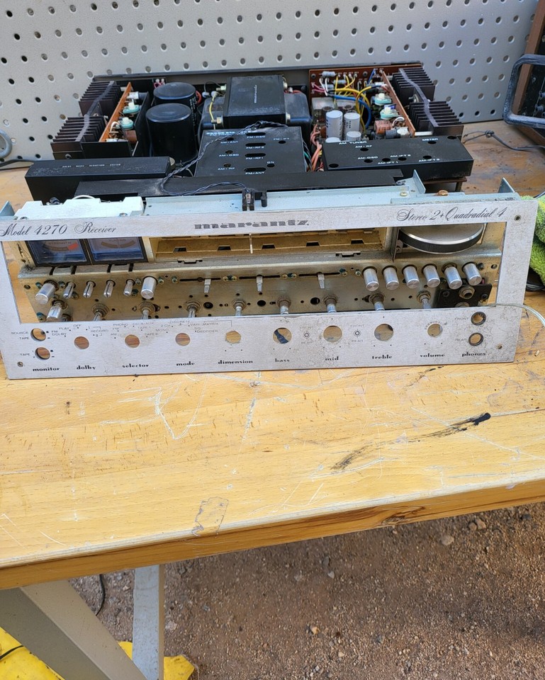 Marantz 4270 Stereo 2+ Quadradial 4 Receiver Audiophile 70 WPC Working ...