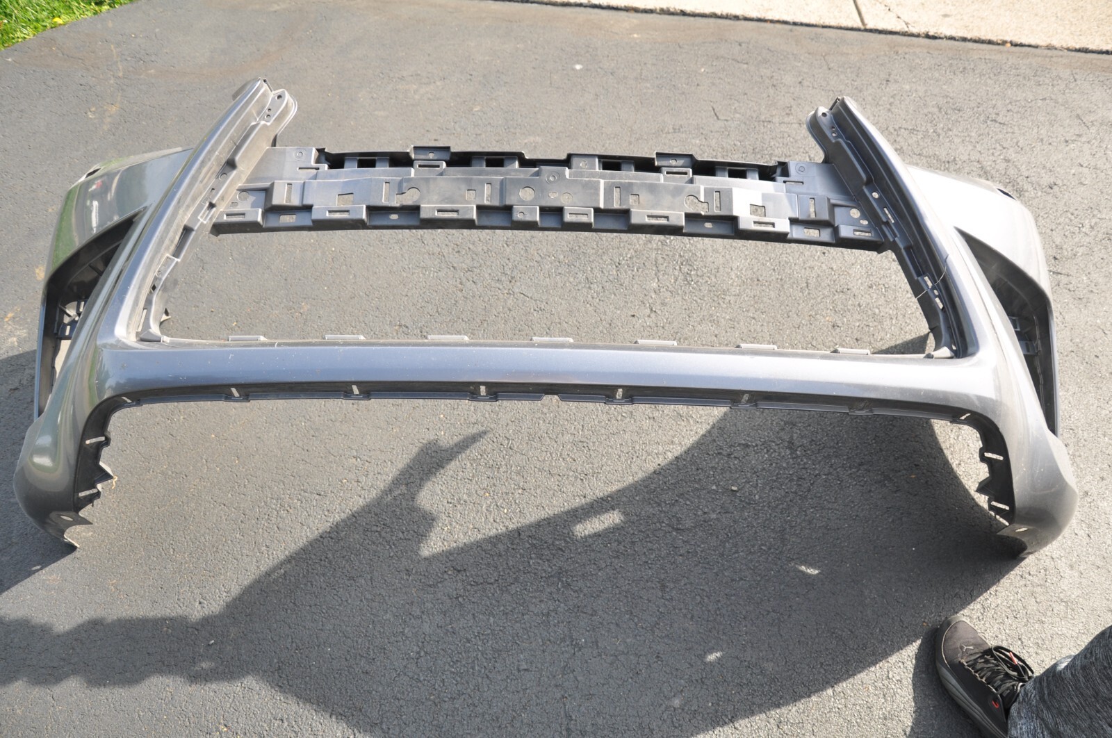 🚘 2014 - 2021 LEXUS GX460 FRONT BUMPER COVER SENSOR HOLES Gray Used ...