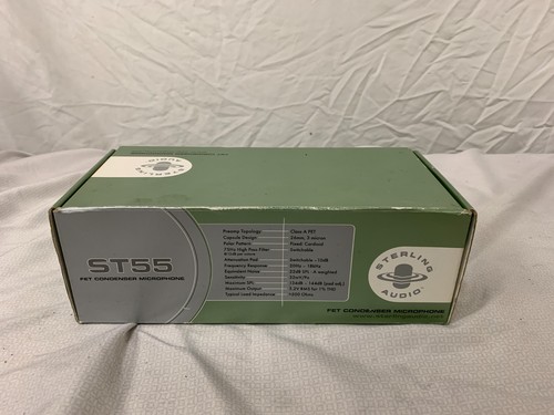 Sterling Audio ST55 Condenser Cable Professional Microphone for sale ...