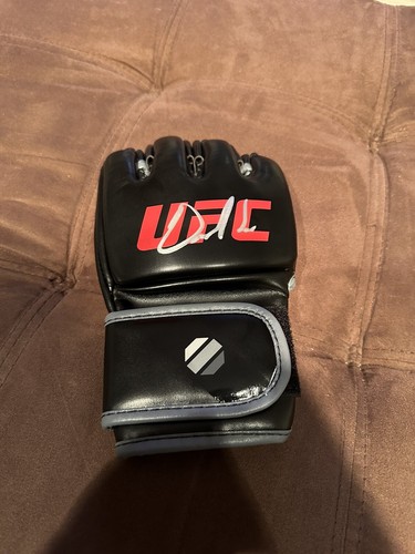 Derrick Lewis Autographed UFC Glove Beckett Authenticated w/COA Holo ...