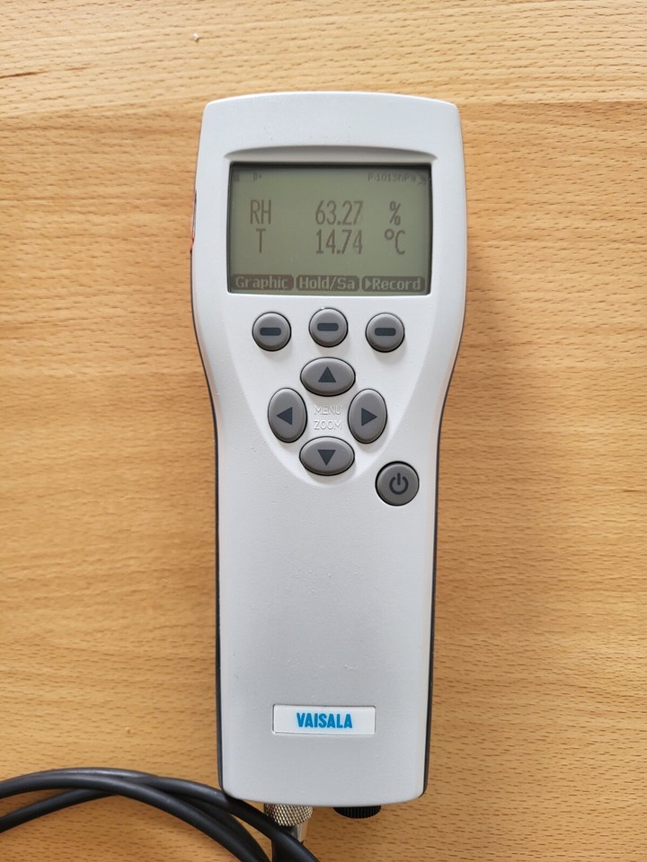Vaisala MI70 HMP76 Hand-held temperature and humidity meter | eBay