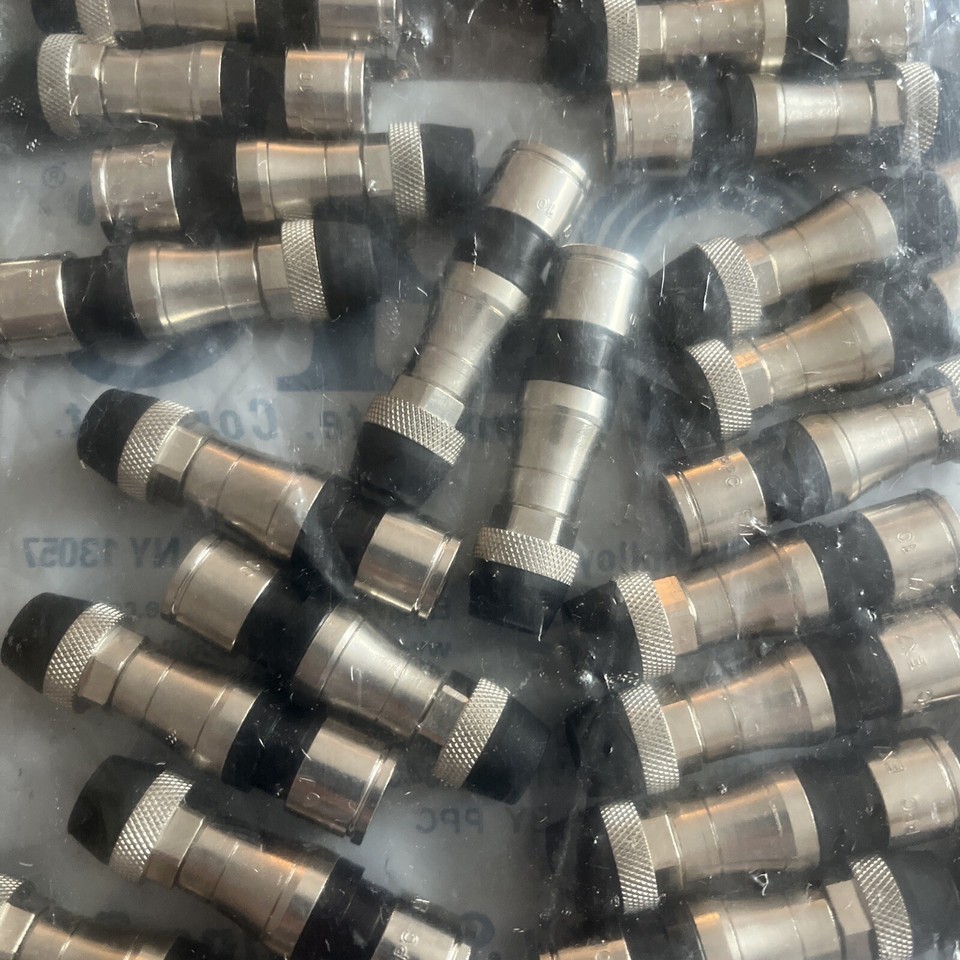 PPC Belden EX7N716WS Compression Connectors 500 Pieces 25 Bags New ...