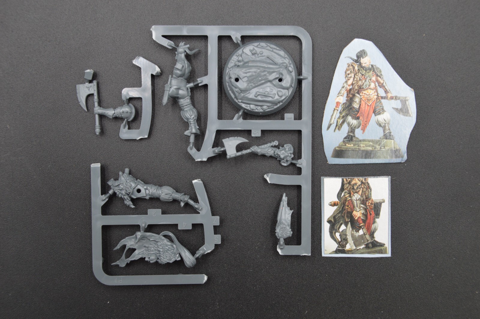 Warhammer Darkoath Chieftain Gunnar Brand Slaves to Darkness AoS NO BOX ...