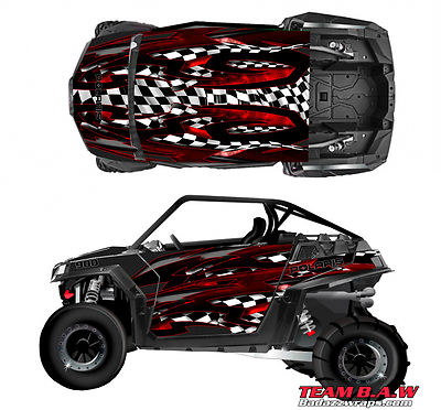 Polaris RZR 900 Design Street Race Decal Graphic Kit Wraps UTV Hood ...
