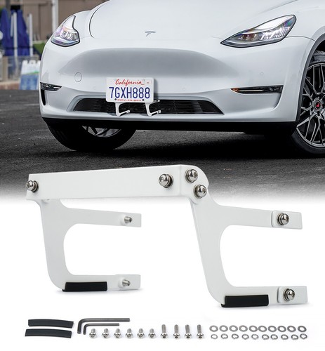 No Drilling Front License Plate Frame Mount Bracket Holder Fit for ...