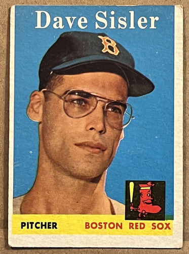1958 TOPPS BASEBALL - DAVE SISLER RED SOX #59 | eBay