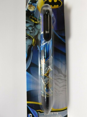 Batman Pen 6 Colors DC Comics Warner Bros With Clip | eBay