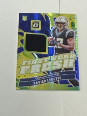 2024 Panini Donruss Optic - First Year Fresh Xavier Legette #FYF-XLE ...