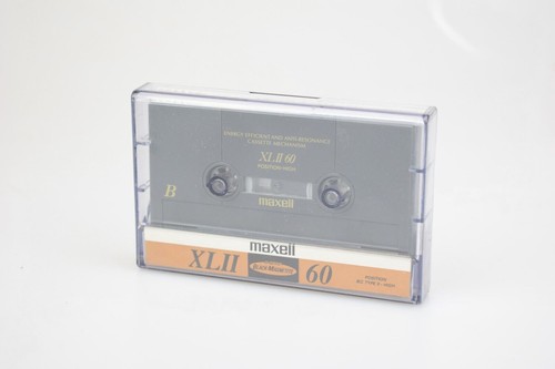 Maxell XL II 60 High Position Chrome Cassette Audio - Used, clean inlay ...