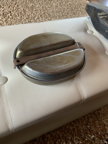VINTAGE WWII 1944 US Army Field Mess Kit WW2 Military Equipment | eBay