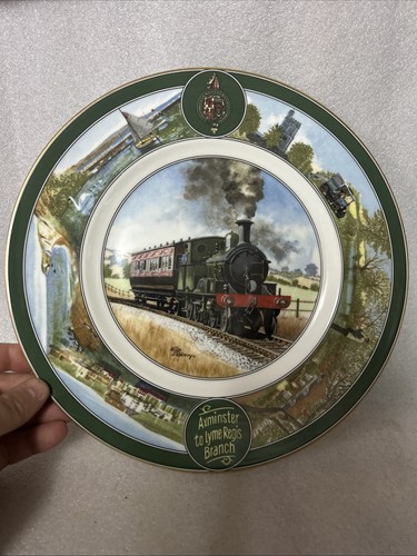 Coalport Collector Plate Country Branch Line, LSWR Axminster to Lyme ...