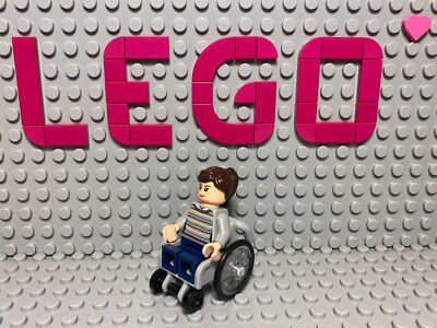 Lego Patient Disabled Wheelchair, Teen Girl, Woman, Minifigure New | eBay