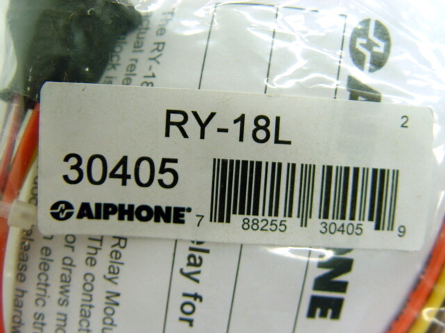 Aiphone RY-18L Form C Door Release Relay Module | eBay