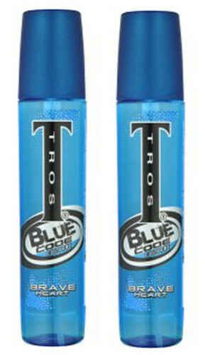 Tros Blue Code Brave Heart Cologne Anti Bacteria Anti-perspirant fresh ...