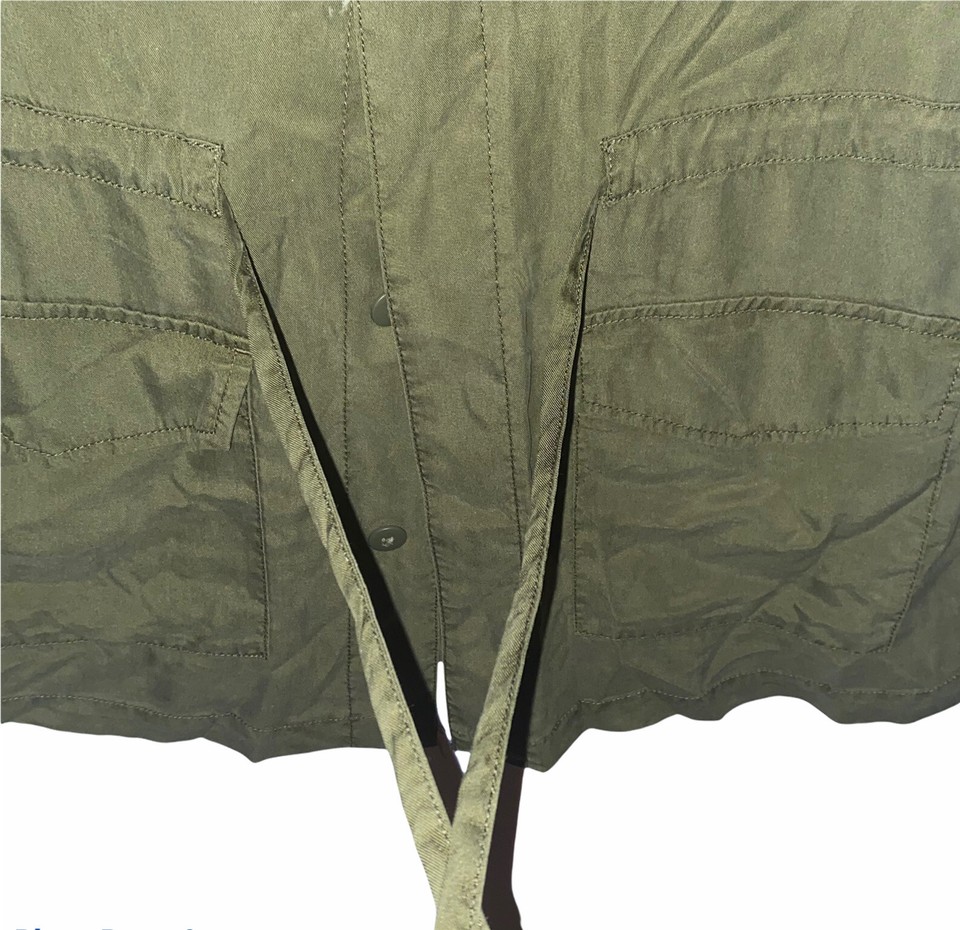 Universal Thread Utility Military Vest Lyocell Olive Green Size L | eBay