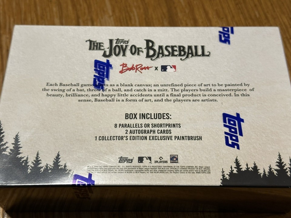 2023 Topps X Bob Ross 'The Joy of Baseball' Collector's Box - Factory ...