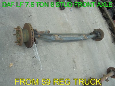 DAF LF 7.5 TON 6 STUD FRONT AXLE - FITS 2007-14 | eBay UK