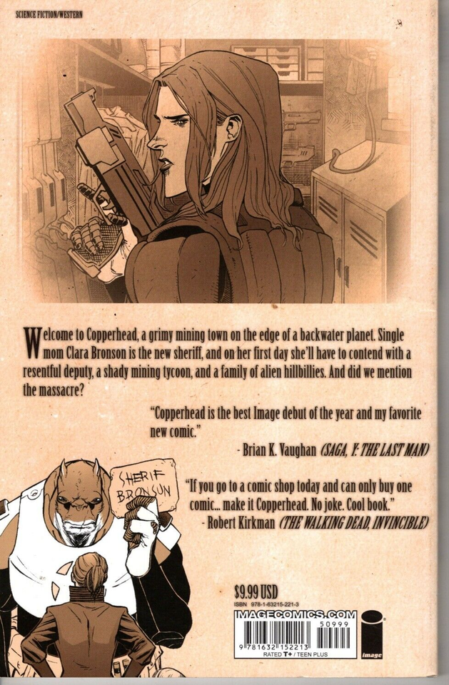 Copperhead Volume 1 Image Comics TPB Graphic Novel 2015 1st print | eBay