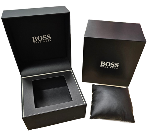 HUGO BOSS 1513711 PIONEER BLUE CHRONOGRAPH DIAL BLUE LEATHER BAND MENS ...