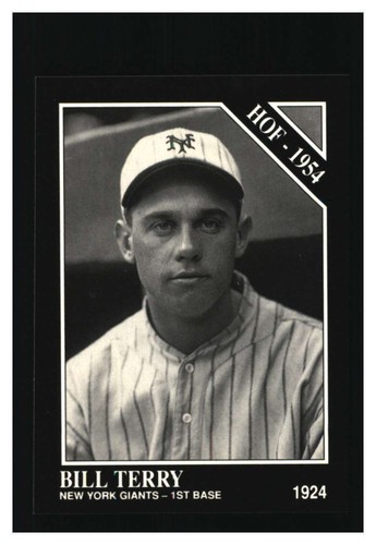 1991 Conlon Collection #64 Bill Terry New York Giants NM-MT | eBay