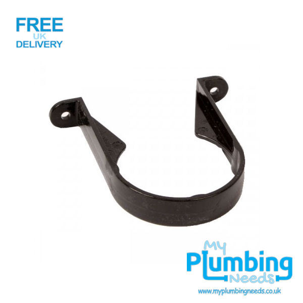 Polypipe 68mm Round Downpipe/Rainwater Fittings in Black | eBay UK